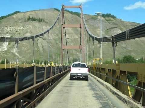 Dunvegan Suspension Bridge Construction - YouTube