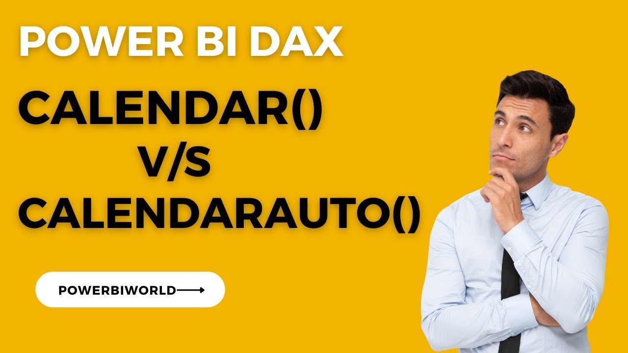 Create the CALENDAR TABLE for your Power BI Reports || Beginners Guide ...
