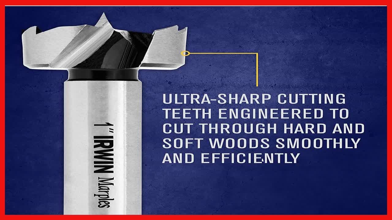 Great product - IRWIN Marples Forstner Bit Set, 14-Piece (1966893 ...