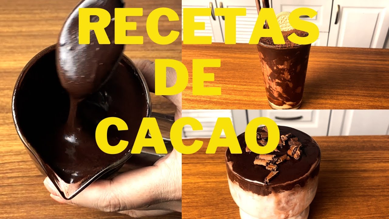 Recetas de cacao | Cacao con leche | Cacao Latte - YouTube