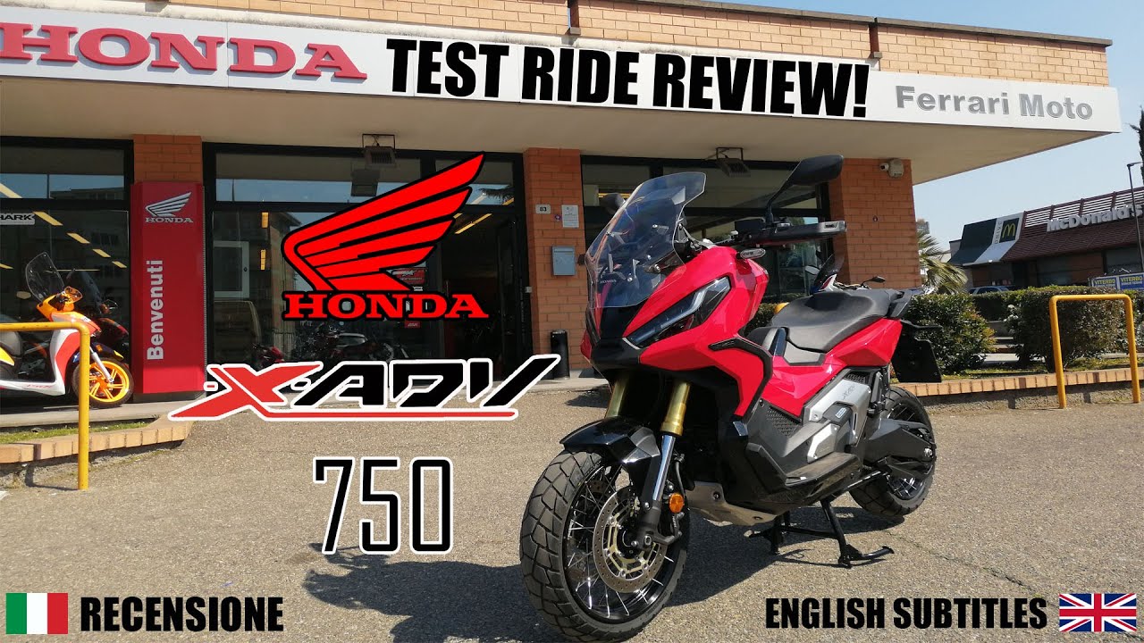 HONDA X-ADV 750 RECENSIONE TEST RIDE | REVIEW | DCT Weekend! [ENG SUB ...