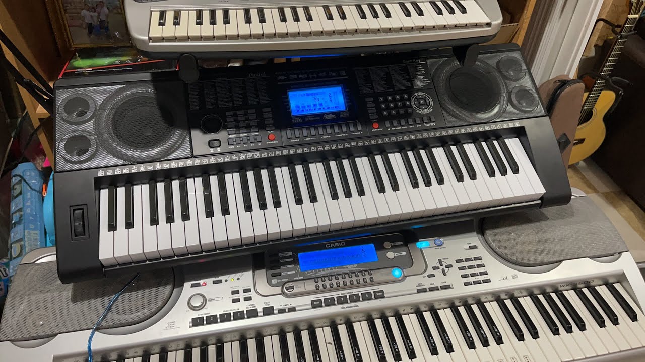 ลายแห่ คีย์บอร์ดPastel Siamkey1 &Casio WK-3500 Byครูเที่ยง 0815747015 ...