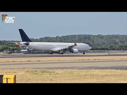 HISTORIC LANDING: AIR ZIMBABWE COMPLETES INAUGURAL FLIGHT TO GATWICK
