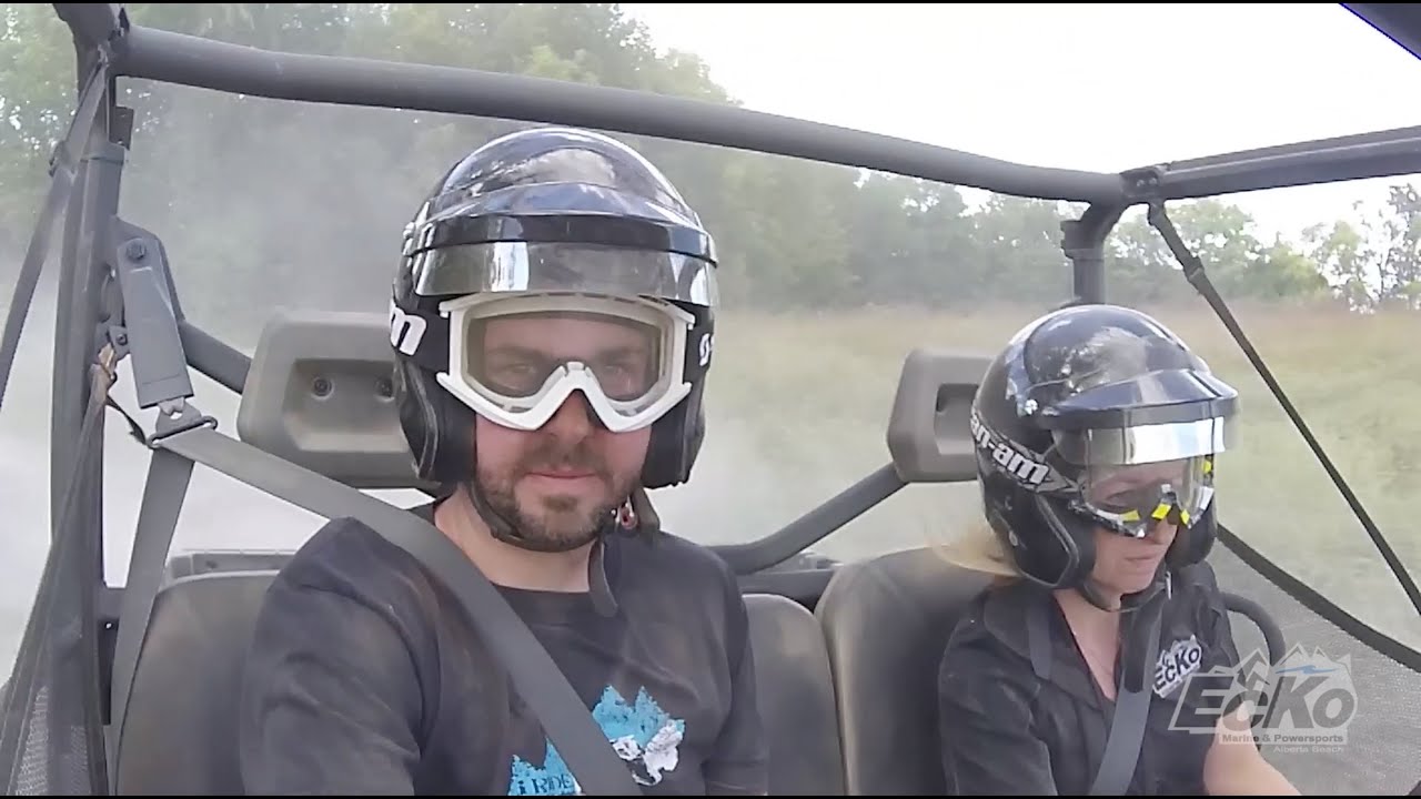 Can-Am Defender first test drive - YouTube