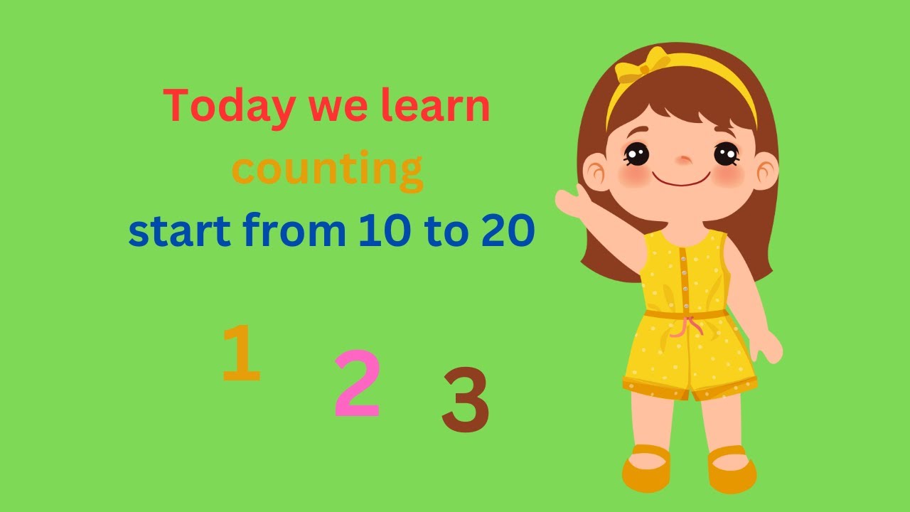 learn counting 10 to 20 | number learn | counting 10 to 20 - YouTube