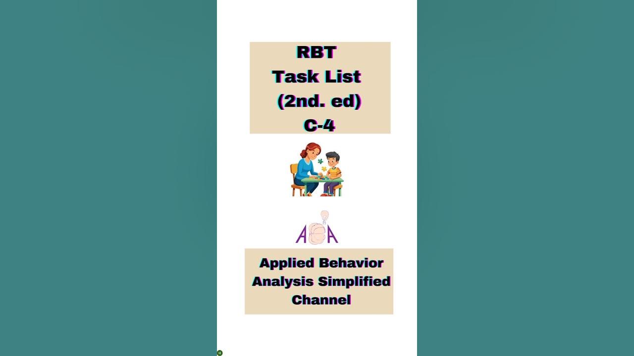 RBT Task List: Discrete Trial Teaching! - YouTube