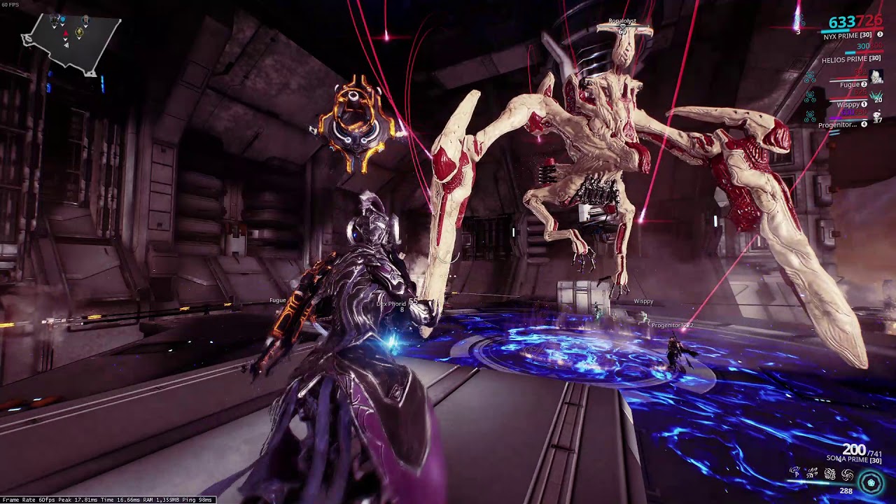 Warframe: The Ropalyst Boss Fight (Saturn: Gas City ReMaster) - YouTube