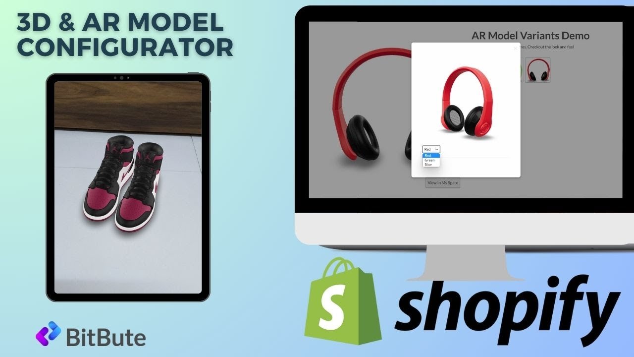 Best Shopify 3D & AR Configurator - Start for free - YouTube