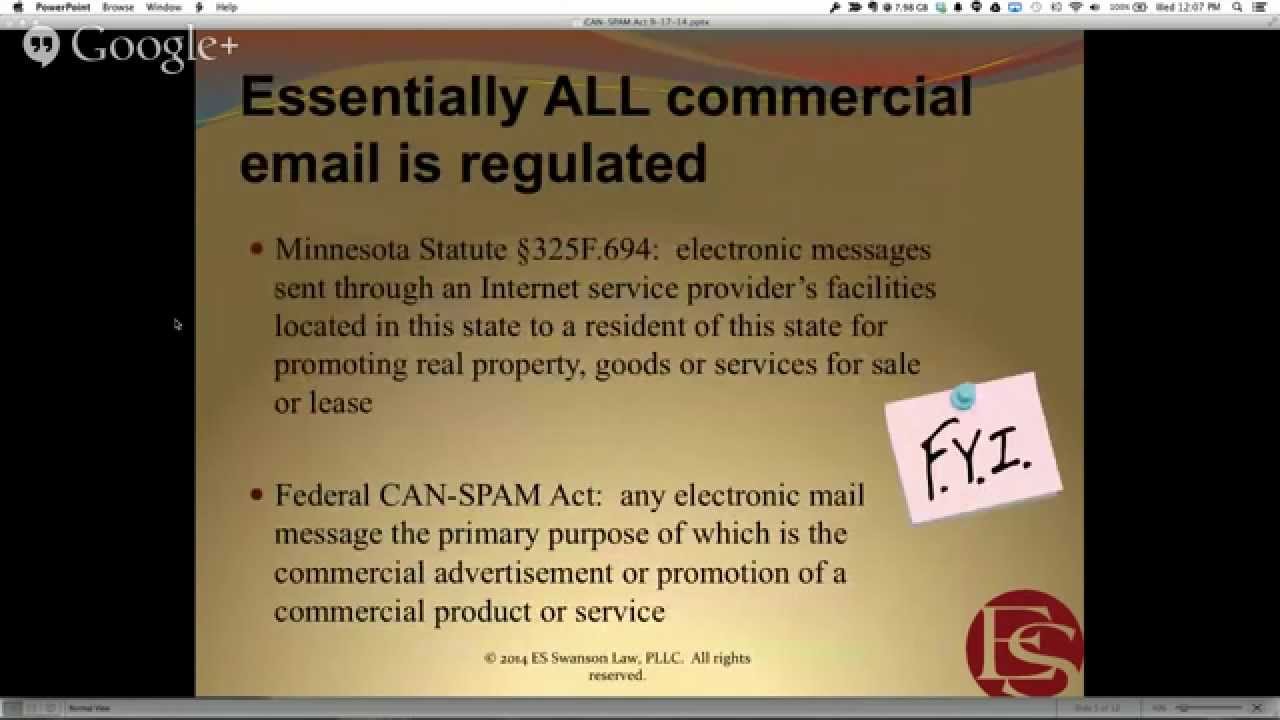 CAN-SPAM Act Basics: What you need to know when sending emails with ...