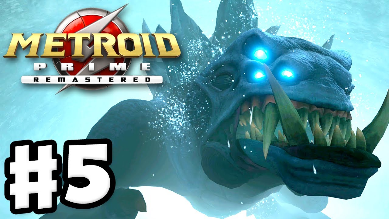 Metroid Prime Remastered - Gameplay Part 5 - Sheegoth! Wave Beam! - YouTube
