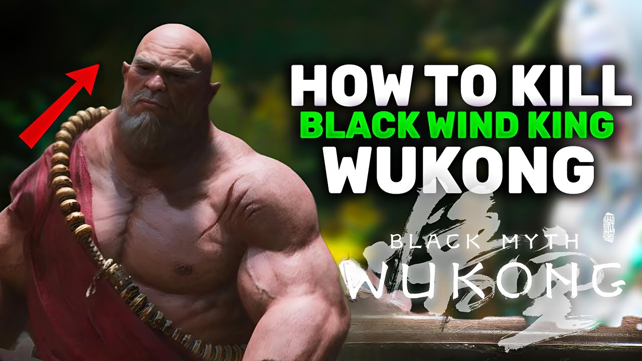 How to kill Black Wind King Easily | Black myth wukong | Boss Fight ...