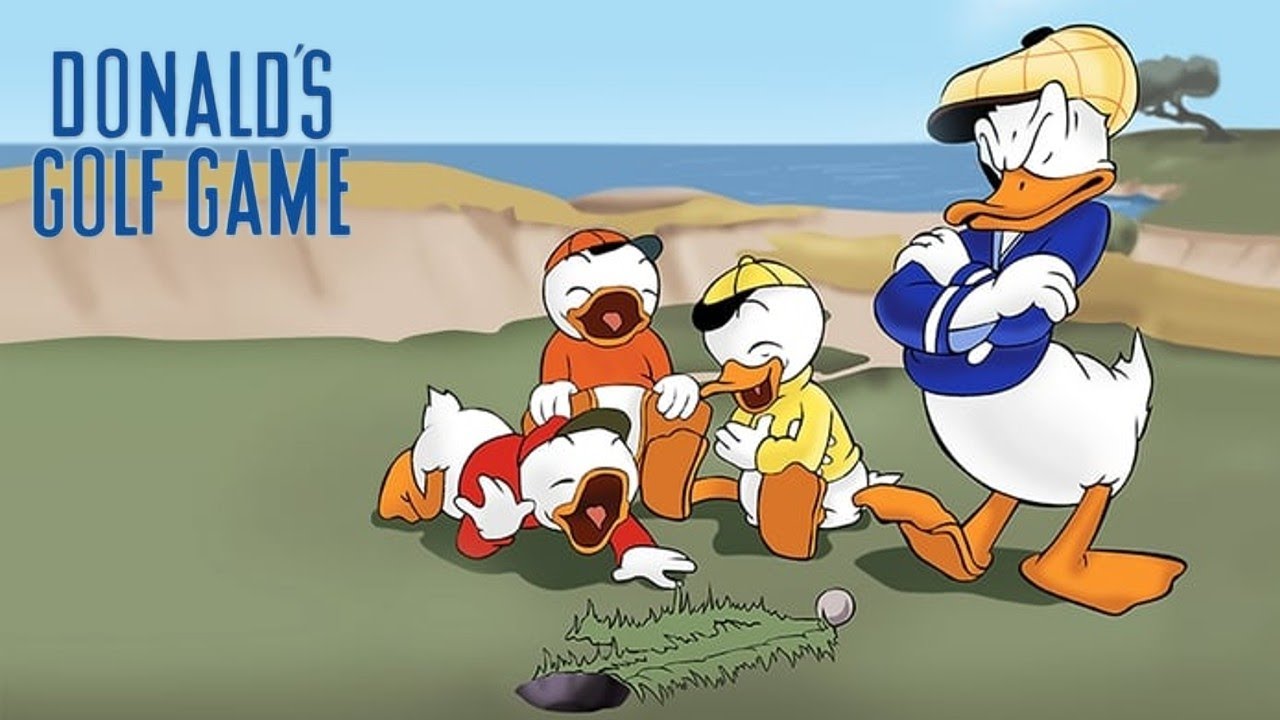 Donald's Golf Game 1938 Disney Donald Duck Cartoon Short Film