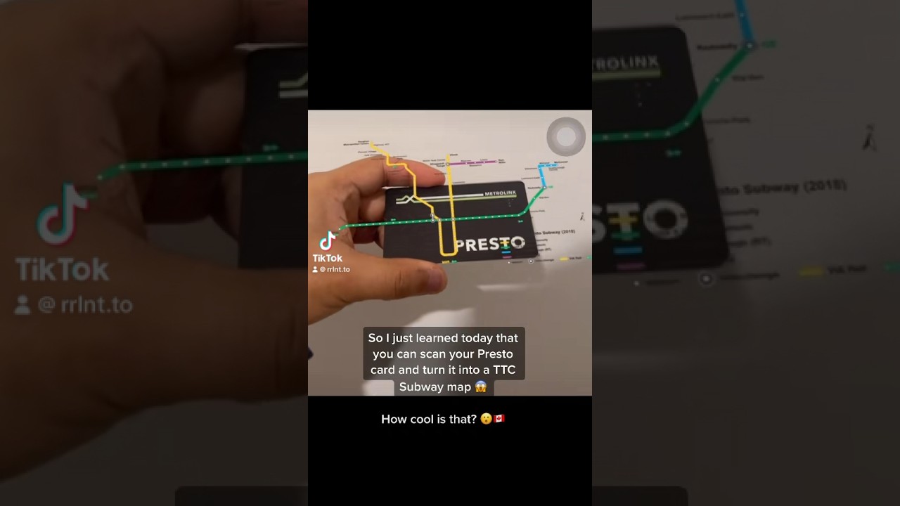 Presto Card and TTC Subway Map - YouTube