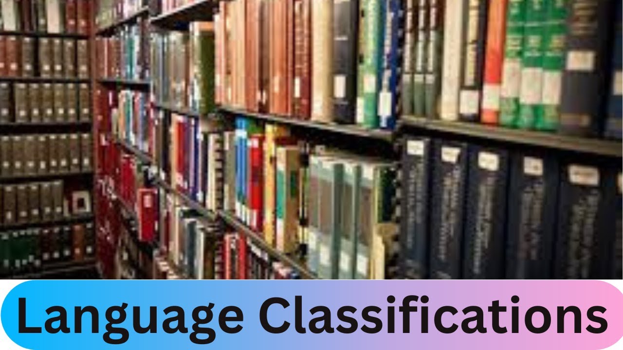 Easy Language Classification: Genealogical vs Typological - YouTube