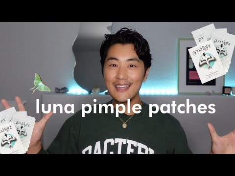 good light's NEW luna pimple patches