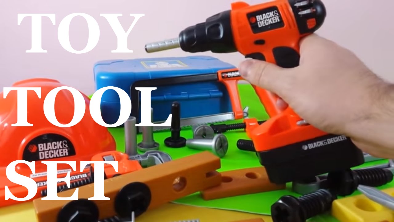 Kids Video Compilation Power tool toys black and decker toys orlds ...