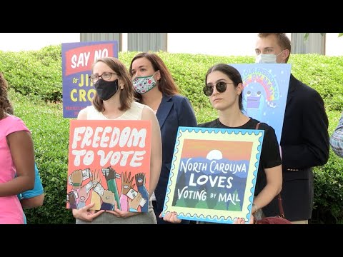 Pro-democracy groups oppose efforts by NC legislature to impose barriers to voting by mail