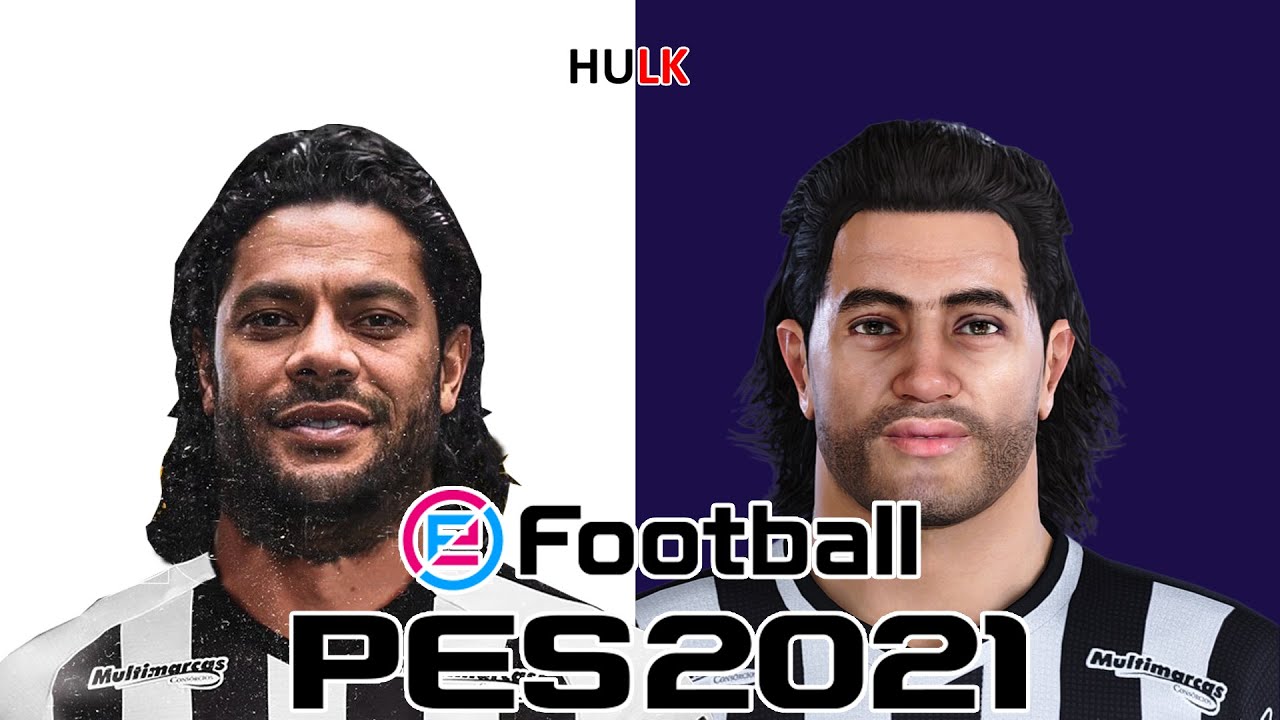 GIVANILDO VIEIRA DE SOUZA (HULK) | PES 2019/2020/2021 | FACE BUILD ...