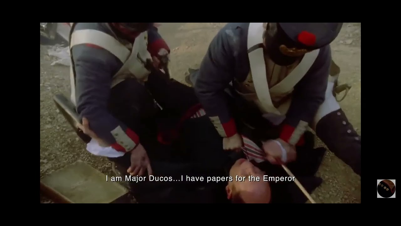 Funniest Scene from Sharpe - Major Ducos gets shot by French Soldiers ...