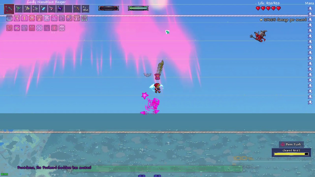 Terraria Calamity Mod | Boss Rush nohit - YouTube