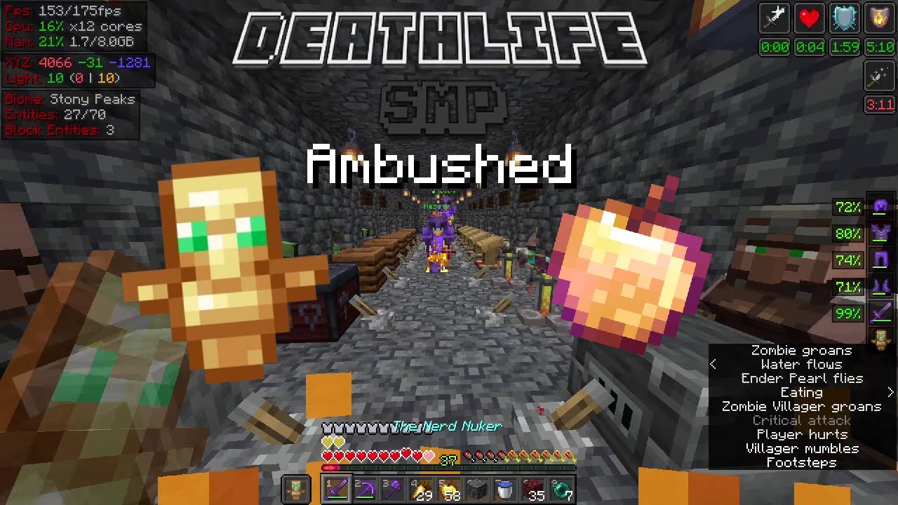 Ambushed. | DeathLife SMP - YouTube