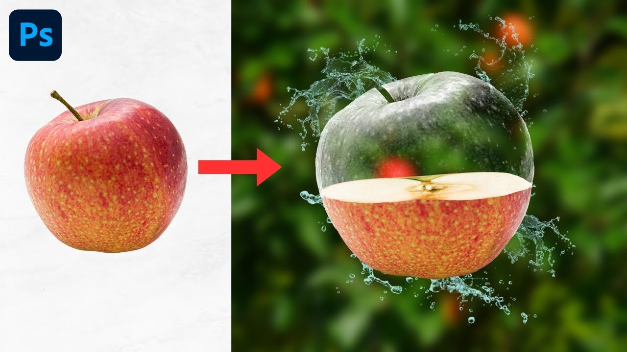 Creating a Transparent Effect in Photoshop - Step by Step Tutorial ...