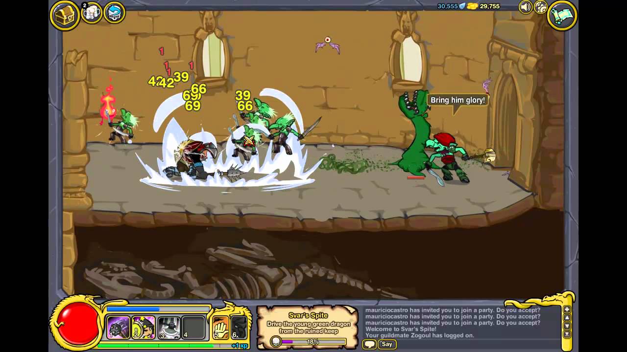 Dungeon Blitz Part 05 - Rush it - YouTube