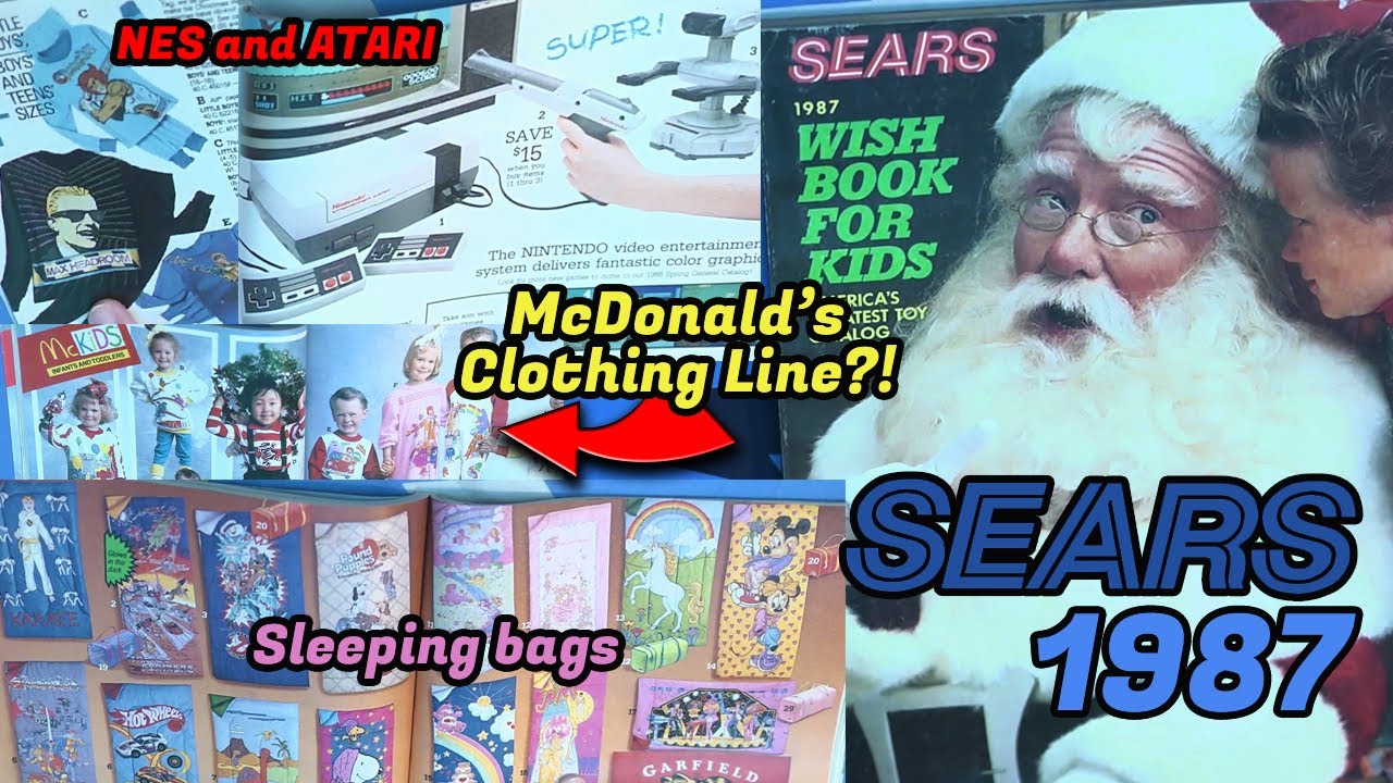 SEARS Wishbook 1987! Awesome clothes, characters, NES and more! - YouTube