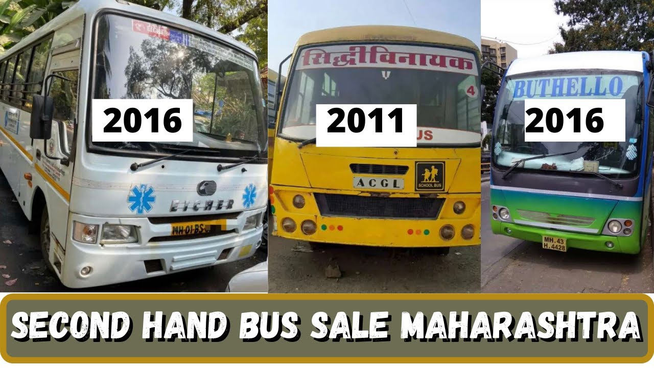 SECOND HAND A/C SLEEPER BUS FOR SALE | MAHARASHTRA | BUY USED BUS | 45 ...