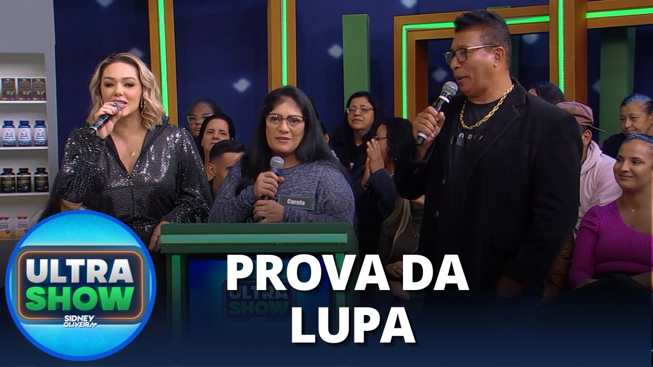 Quem é o Famoso? A Prova da Lupa! | Ultra Show - YouTube