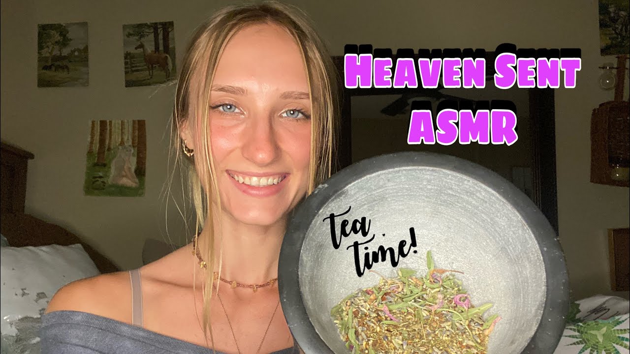 ASMR whispered TEA TALK☕️ my entire tea collection🌿 - YouTube