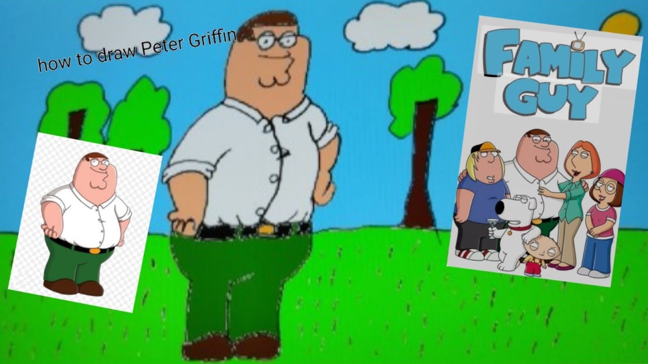 How to draw Peter Griffin # Peter Griffin #griffin - YouTube