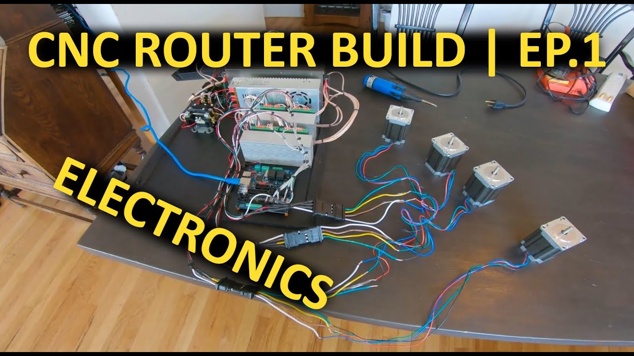 CNC ROUTER BUILD | EPISODE 1| ELECTRONICS - YouTube