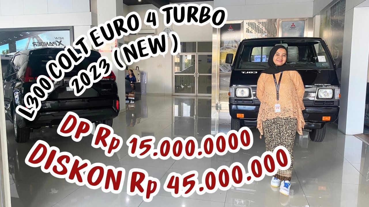 L300 COLT EURO 4 TURBO 2023‼️DP 15jt Diskon 45jt🎁 Dealer Mitsubishi Sun ...