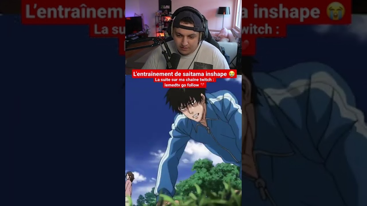 L’entraînement de saitama 😭😂 one punch man - YouTube