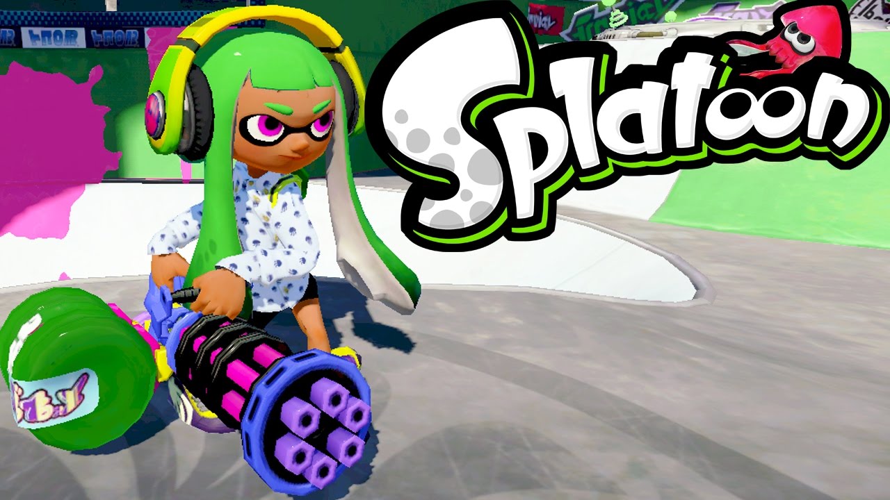 Splatoon Wii U Gameplay Splaturday Night LIVE! Heavy Splatling Remix ...