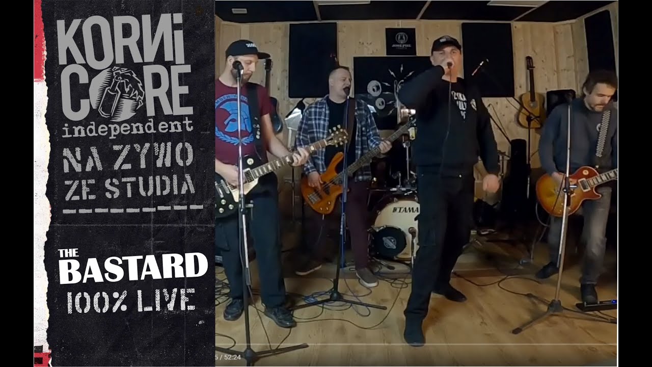 the bastard - na zywo ze studia 100% live - KorniCore - YouTube
