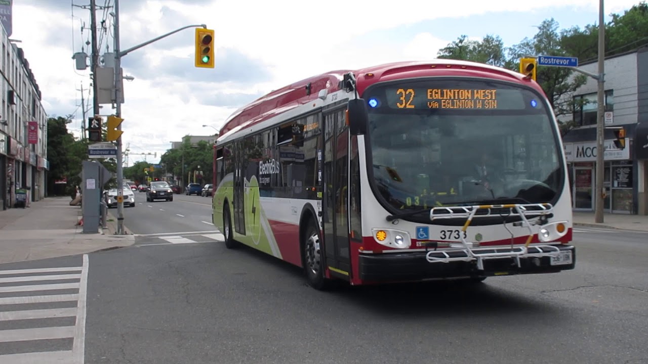 Toronto Transit Commission: 2019 Proterra Catalyst BE40 3733 - YouTube