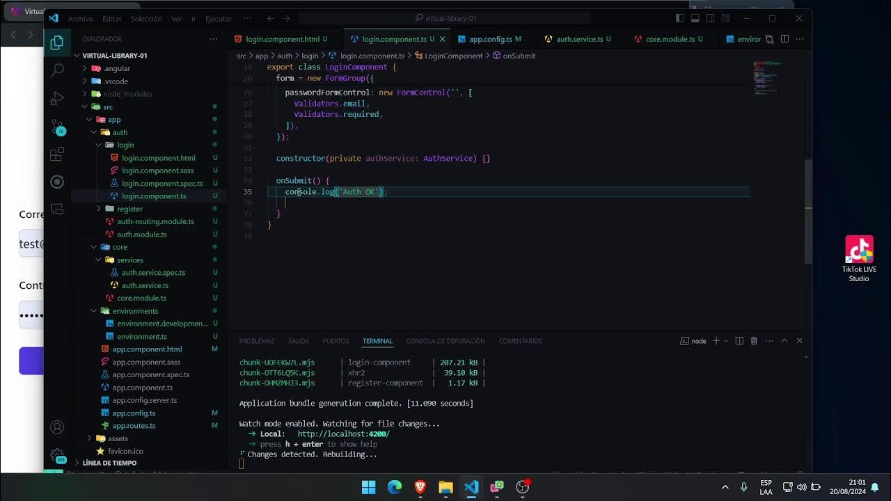 Cómo Crear un Proyecto con Angular 17 y Conectar con una API NestJS | Módulo de Autenticación ...