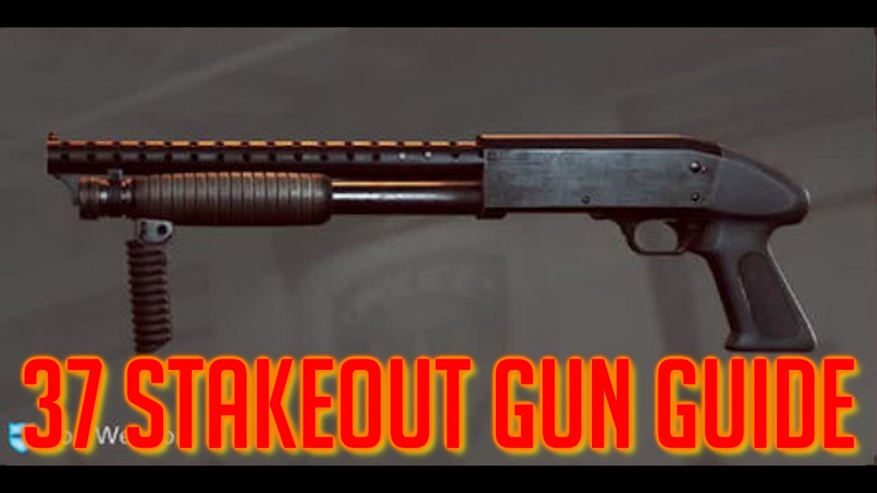 37 STAKEOUT GUN GUIDE! Battlefield Hardline - YouTube
