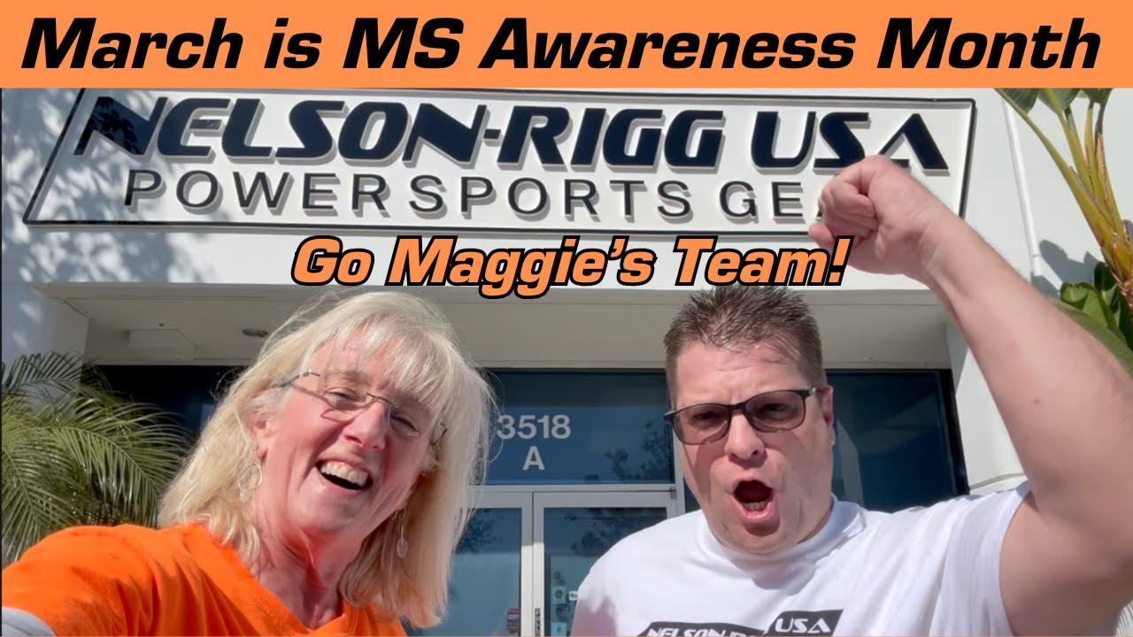 MS Awareness Month with Nelson Rigg and Maggie's Team Charity - YouTube