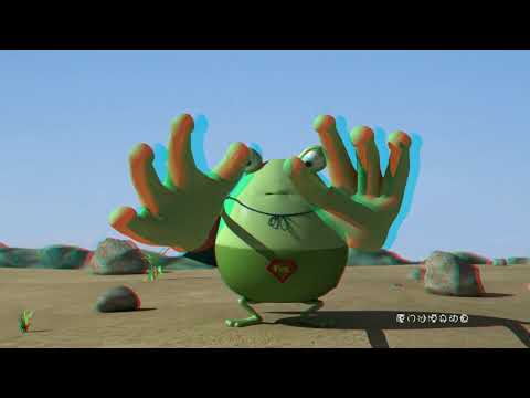 Magic Frog 3D Video Red & Cyan