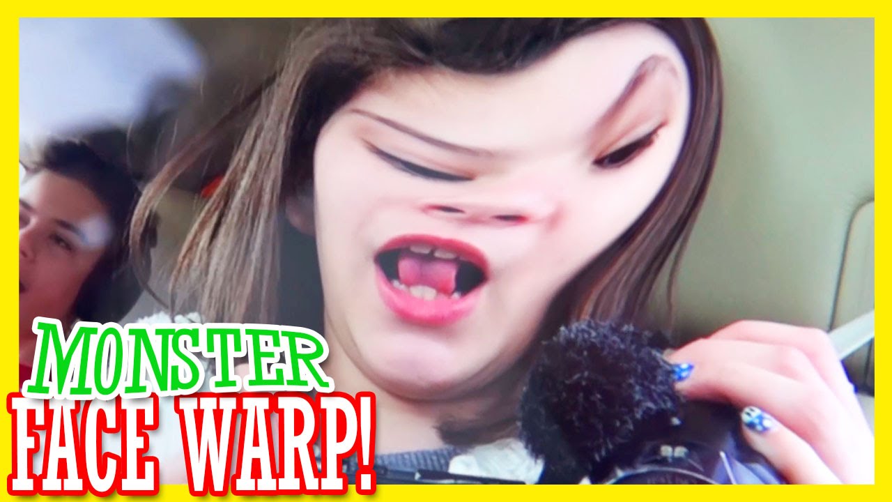 MONSTER FACE WARP!! | KITTIESMAMA - YouTube