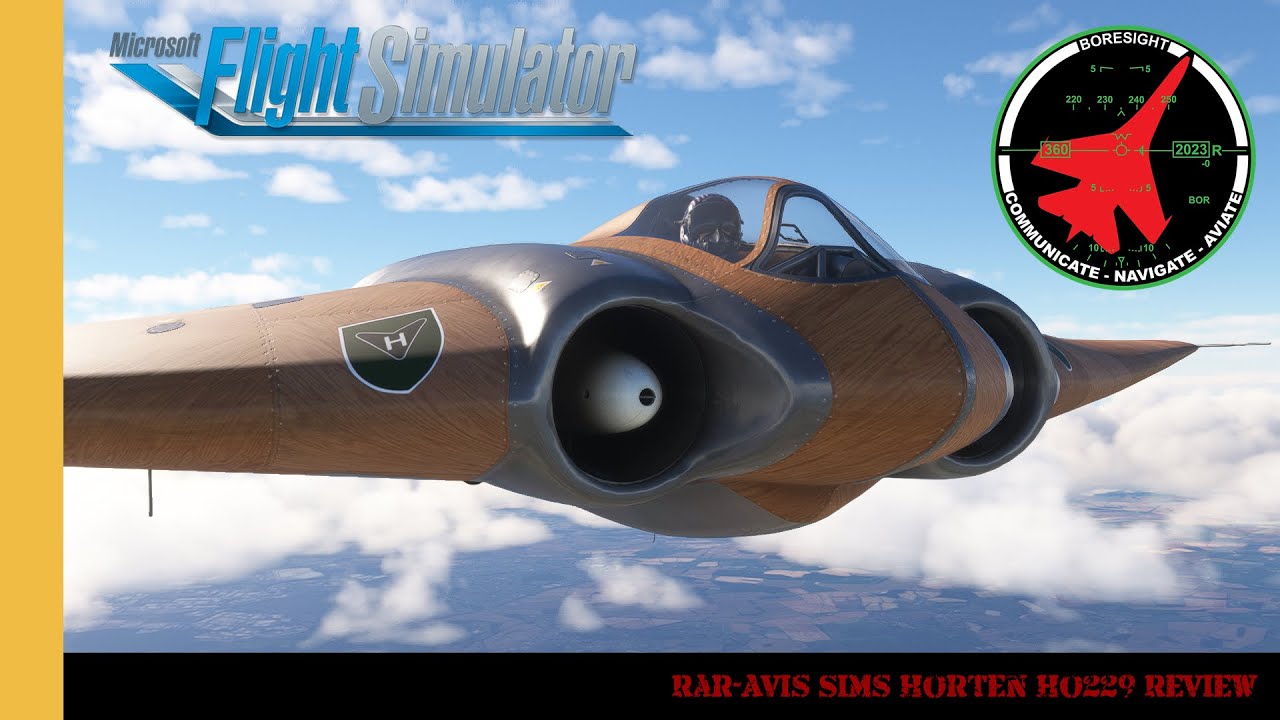 Rara-Avis Sims Horten Ho229 Review | Gotha Go229 | Luft 46 | MSFS ...