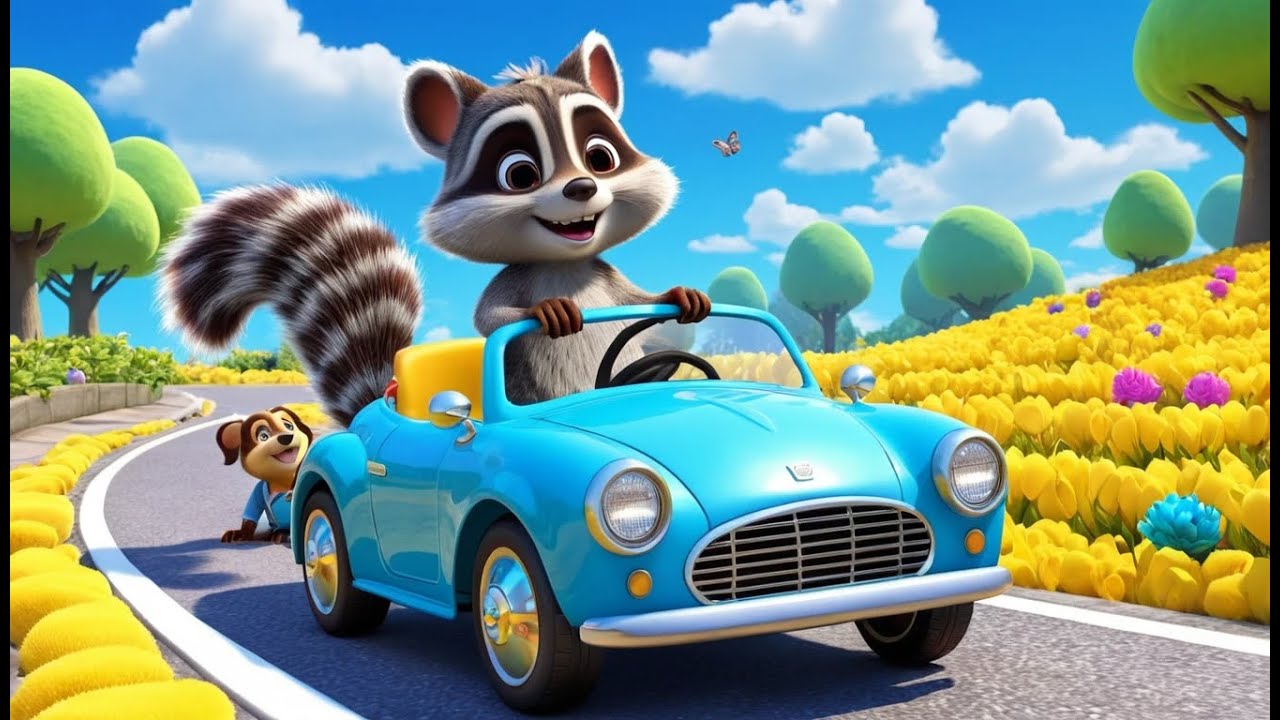 Ding Ding! Let’s Take a Bumpy Ride | Fun Ride Song for Kids | Exciting ...