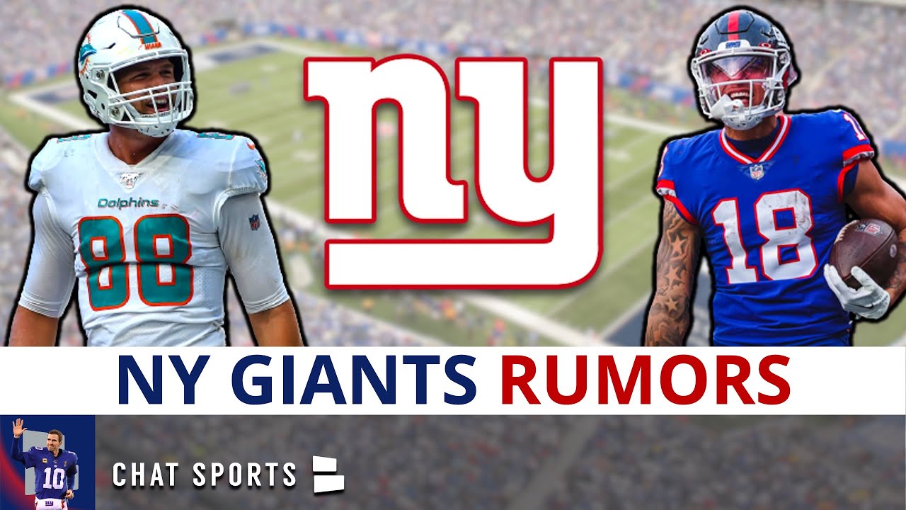 NY Giants Rumors on Mike Gesicki, Isaiah Hodgins, Tee Higgins, Jaxon ...