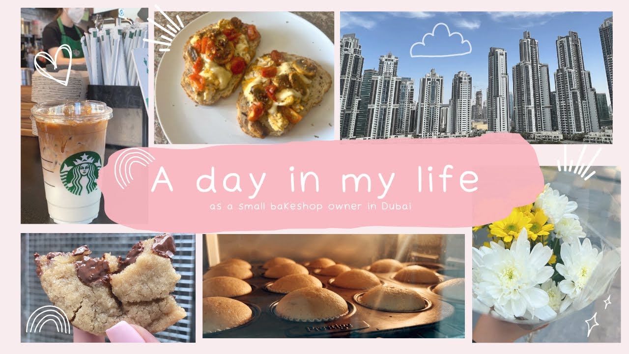 A DAY IN THE LIFE!! As a full time baker. Baking, Packaging, Small ...