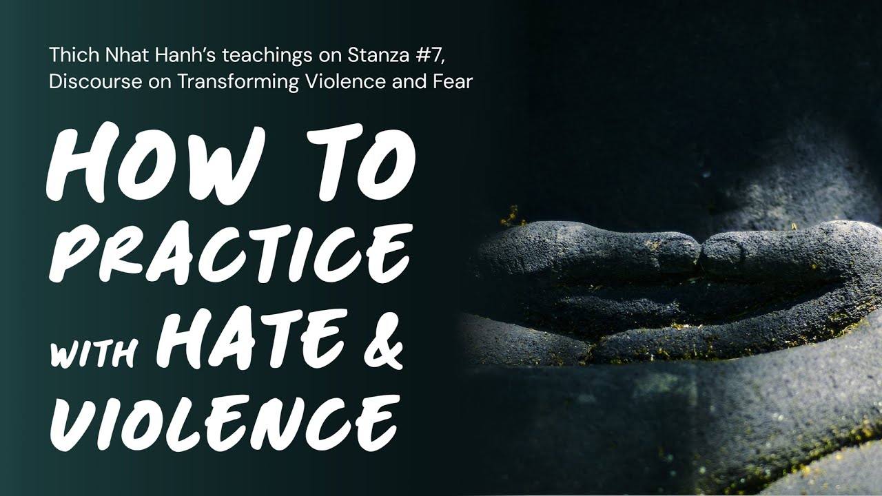 Practicing with the Fire of Hate & Violence: "Don't Act On Wrong ...