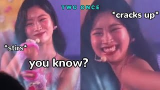 rizz queen dahyun is back in melbourne's marvel stadium 😂 | Doovi