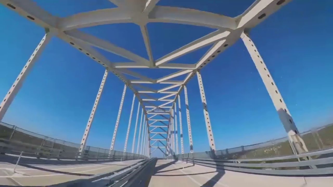 Delaware's Saint Georges Bridge reopens after massive renovation - YouTube